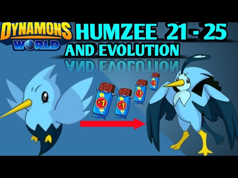 DYNAMONS WORLD DYNAMON HUMZEE EVOL AND EVOLUTION || - YouTube