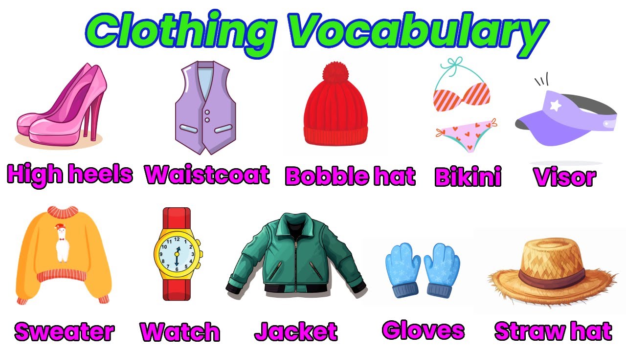 EXPAND Your Fashion Vocabulary with these ESSENTIAL Clothing Words ...