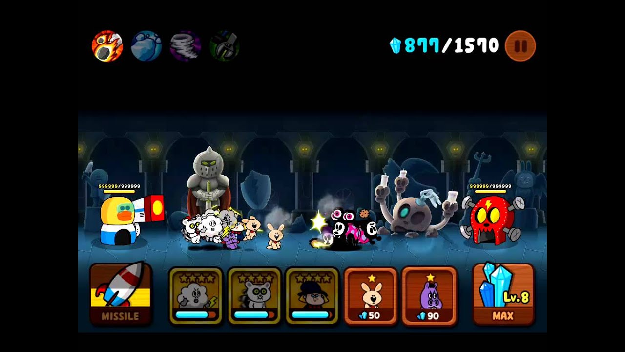 Line Rangers Stage 111 - Free Rangers - YouTube