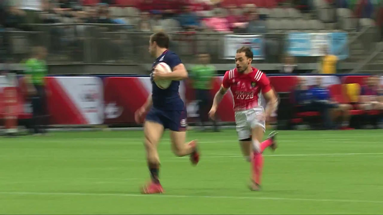 James Fleming scores 100th try for Scotland! - YouTube