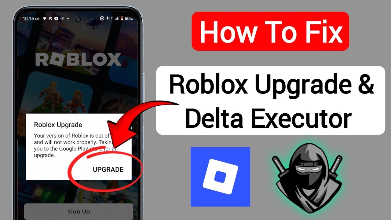 How to Fix Roblox Upgrade & Delta Executor (2025) - Complete ...