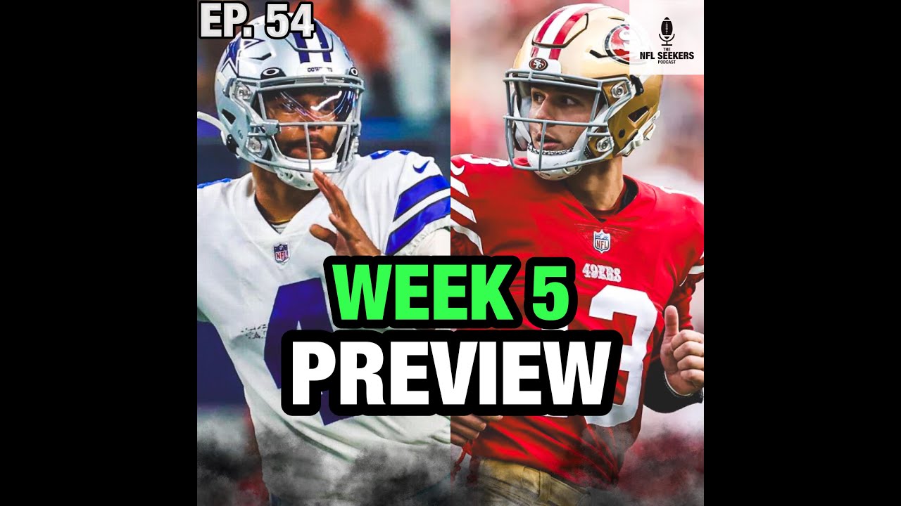 NFL Week 5 Preview, Predictions & Picks for EVERY GAME! - YouTube