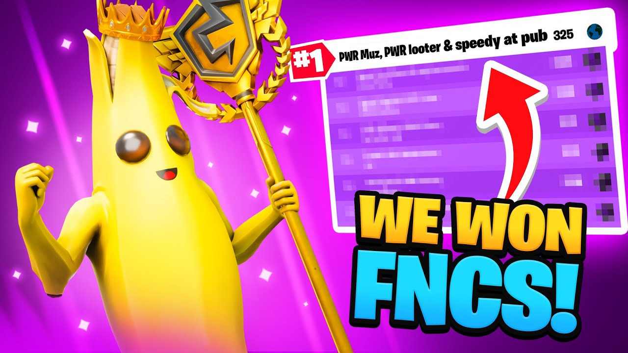 🏆 We WON FNCS Grand Finals 🏆 | PWR Muz - YouTube
