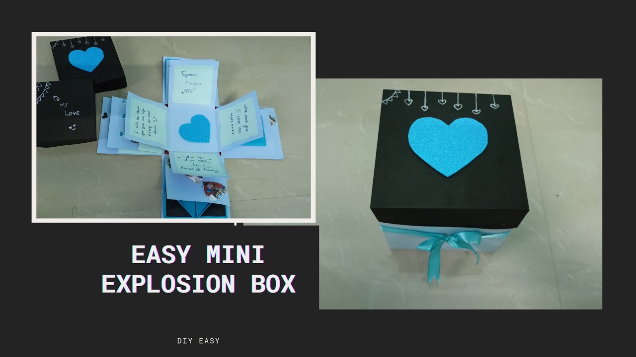 Easy basic Explosion box - YouTube