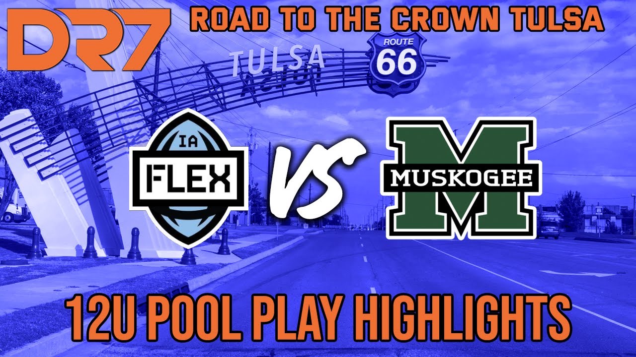 7on7 Football Highlights | Iowa Flex 12u Beats Muskogee Showtime in ...