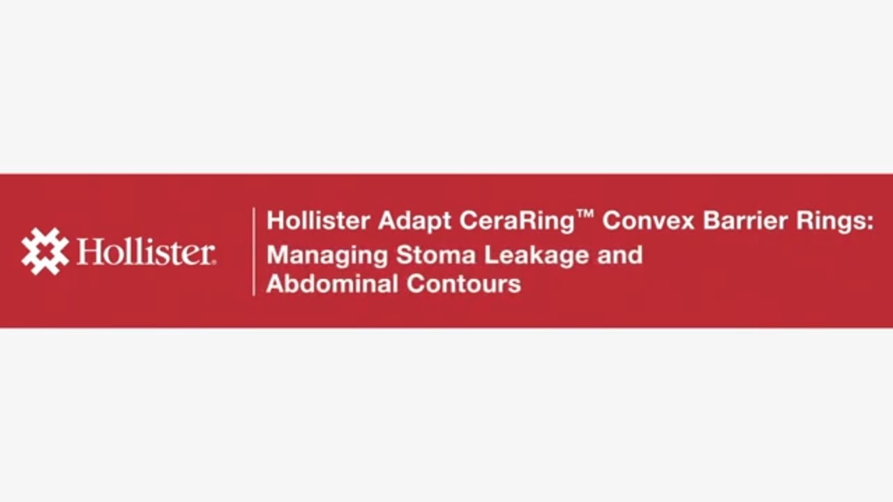 Hollister Adapt CeraRing™ Convex Barrier Rings: Managing Stoma Leakage ...