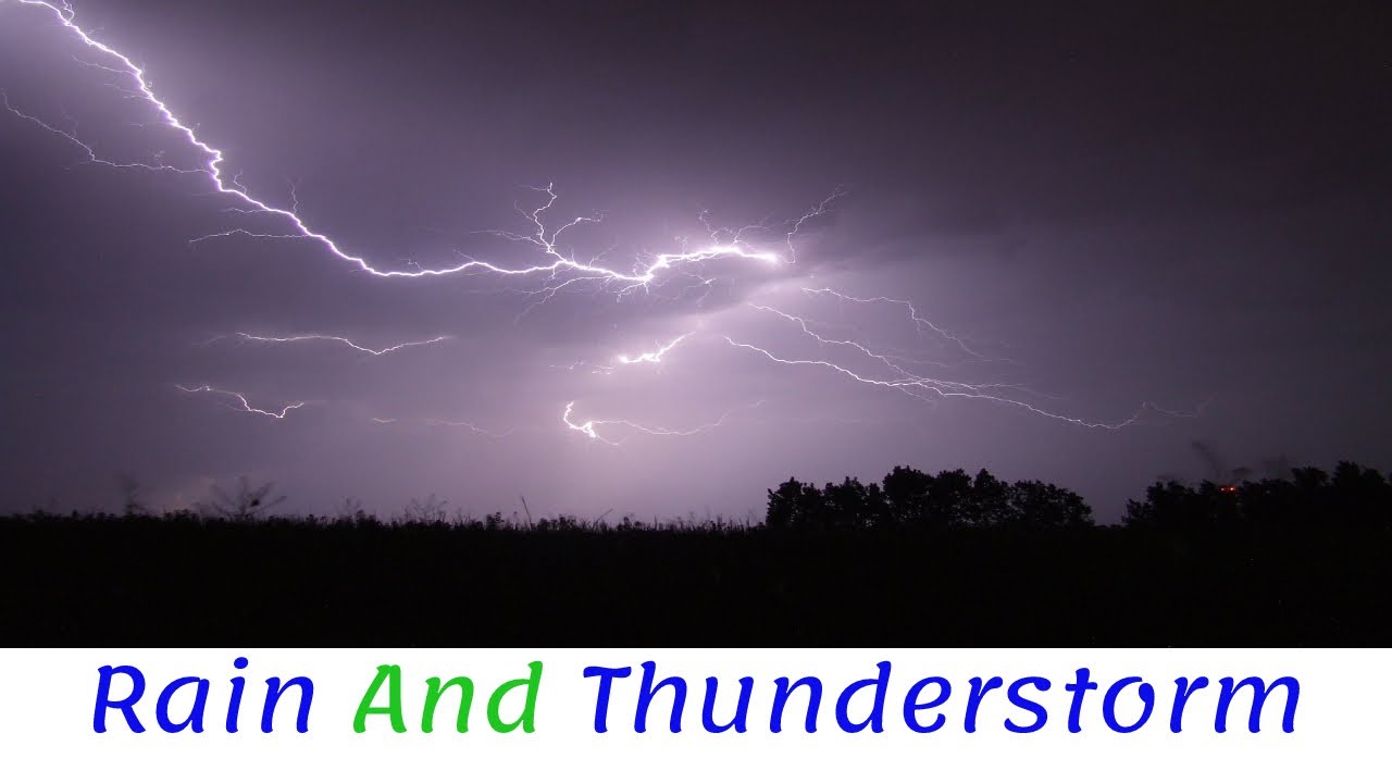 thunderstorm sound effects loud | thunderstorm mountains | rain drops ...