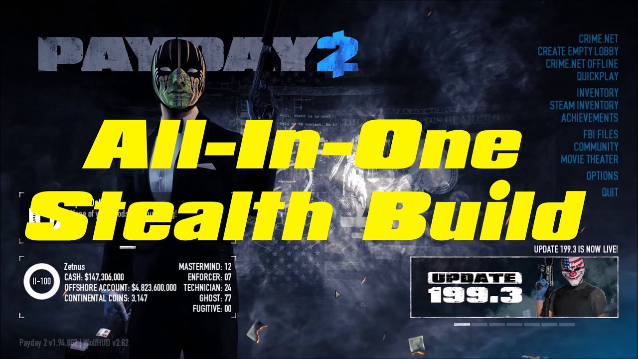 All-In-One Stealth Build - Payday 2 - YouTube