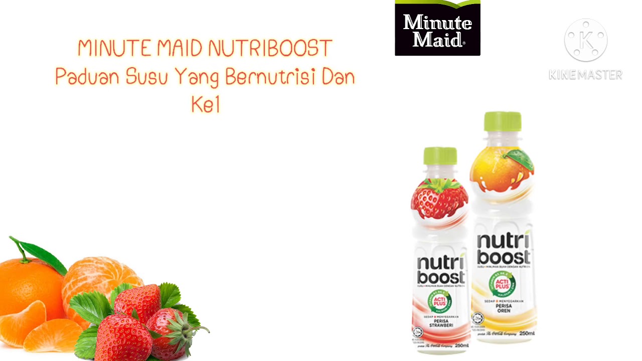 Iklan Nutriboost tugas animasi multimedia - YouTube