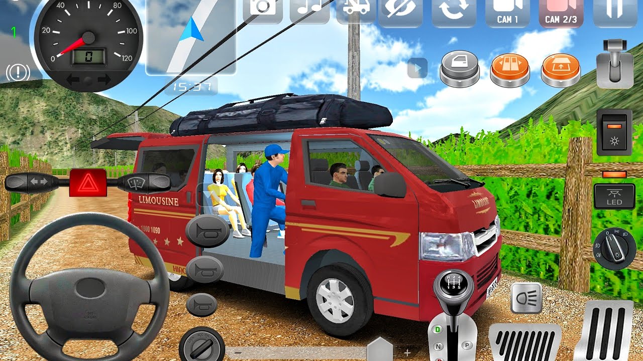 Realistic Toyota Hiace Game: Bus Driving MiniBus Simulator Vietnam ...
