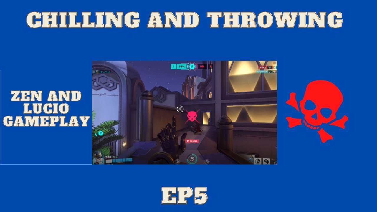 Chilling & Throwing ep5 - zen and lucio gameplay #overwatch2 support ...