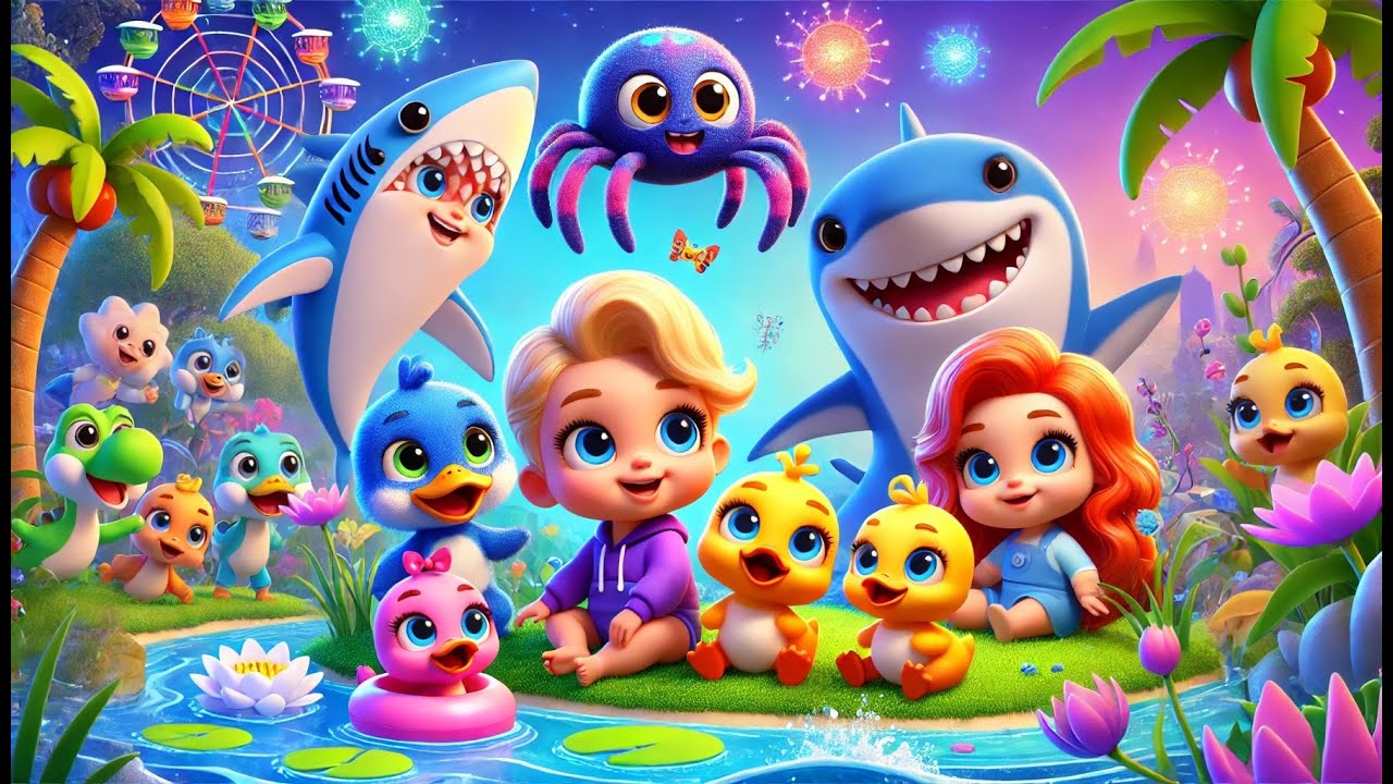 Super Fun Kids Songs Compilation 🪩🕺🏼 | Wheels on the Bus, Baby Shark ...