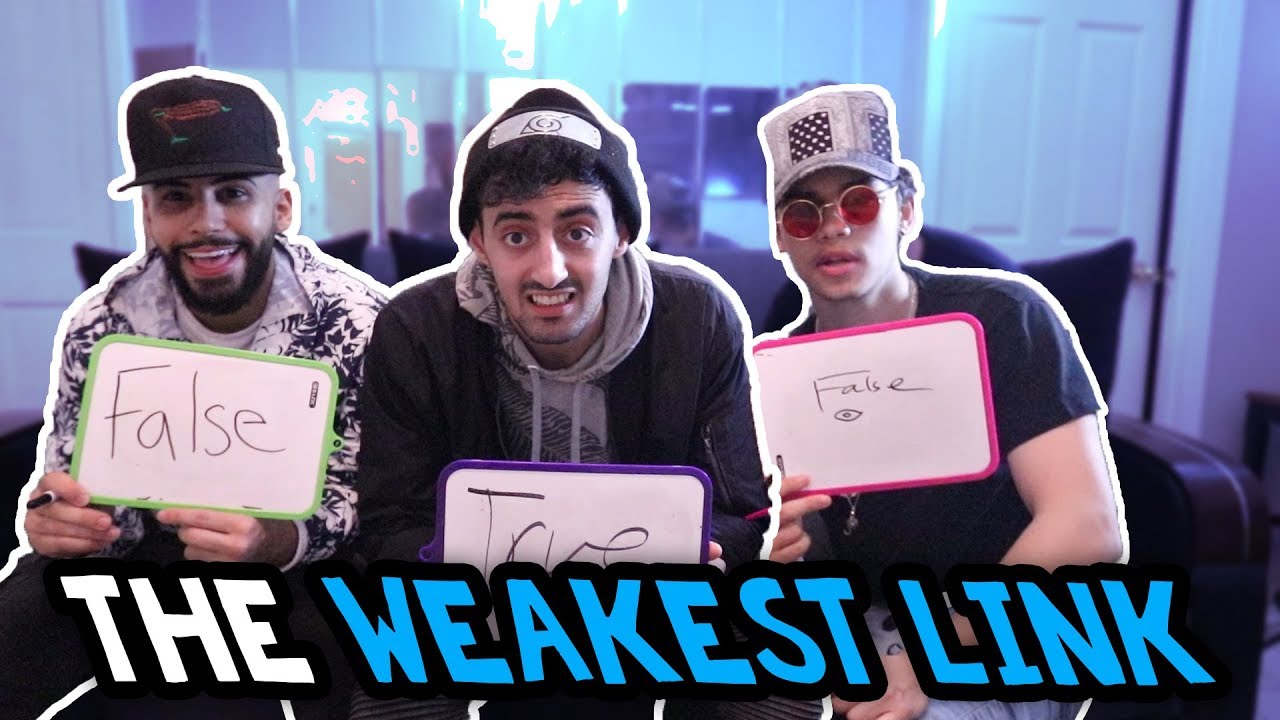 THE WEAKEST LINK QUESTION GAME! - YouTube
