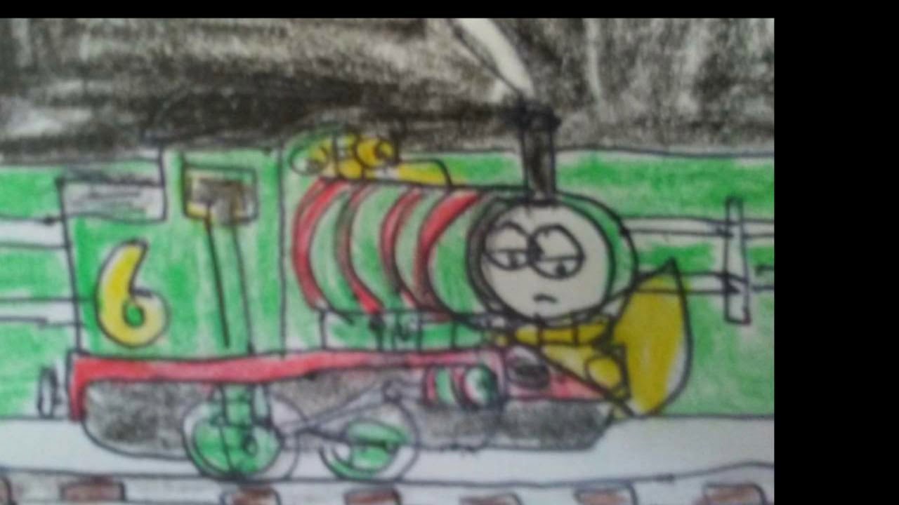 Ghost train the untold story of Timothy drawing version Percy and Toby ...
