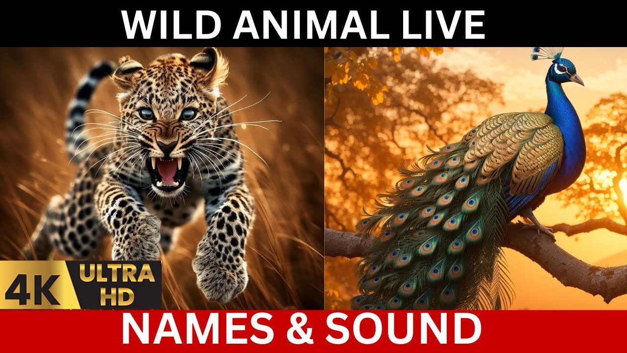 Wild Animal Live - Amazing Scene of Wild Animals In 4K Scenic ...