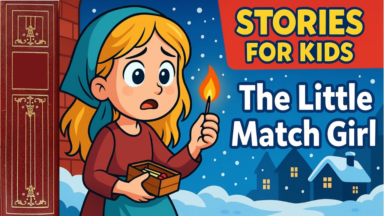 The Little Match Girl 🕯️ ️ | Hans Christian Andersen Story for Kids | A ...