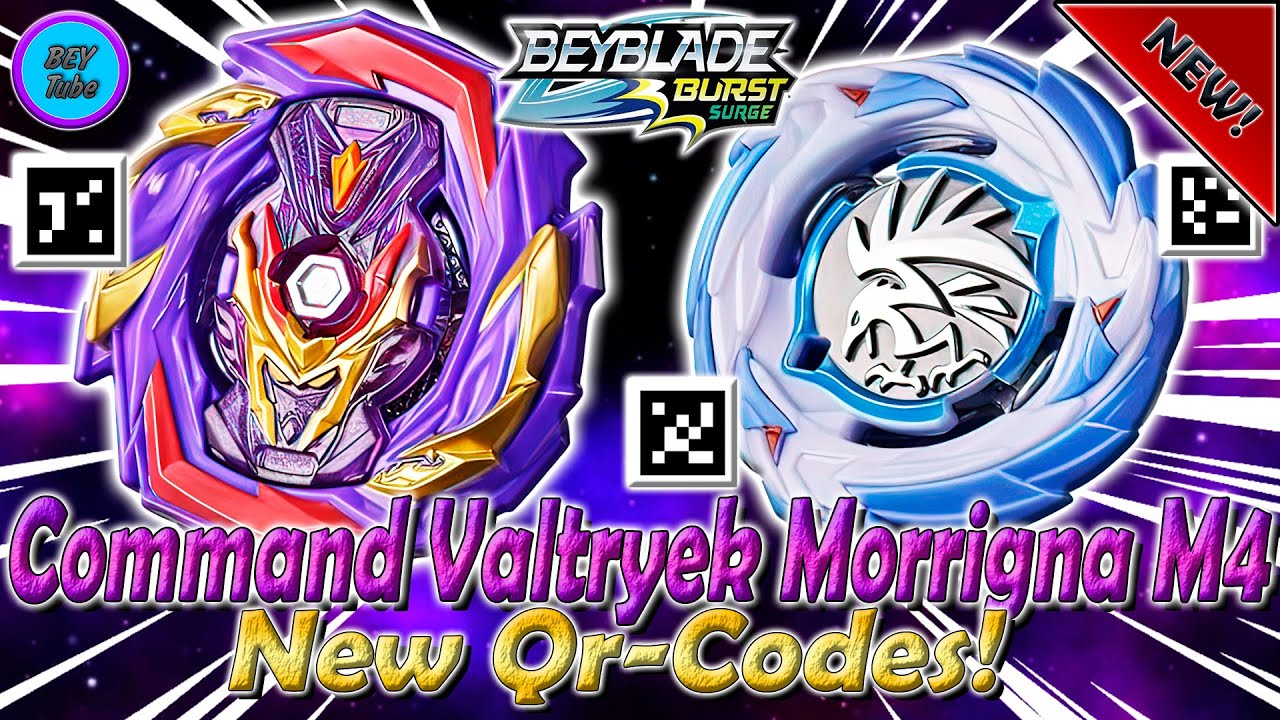 New Qr-CODES Command Valtryek V5 и Morrigna M4 | Новые Qr-КОДЫ Command ...