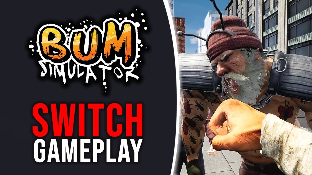 Bum Simulator - Nintendo Switch Gameplay - YouTube