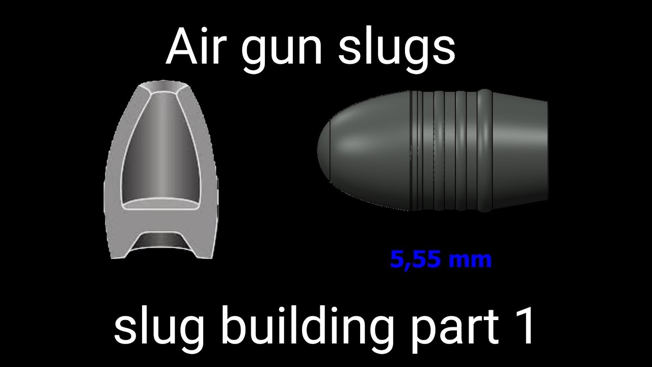 part 1. making your own airgun slugs and testing them. - YouTube