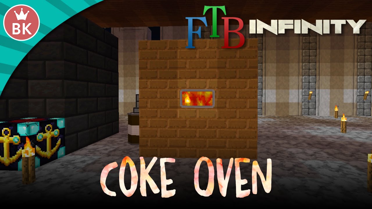 Minecraft FTB Infinity Evolved - "Coke Oven!" (E08) - YouTube