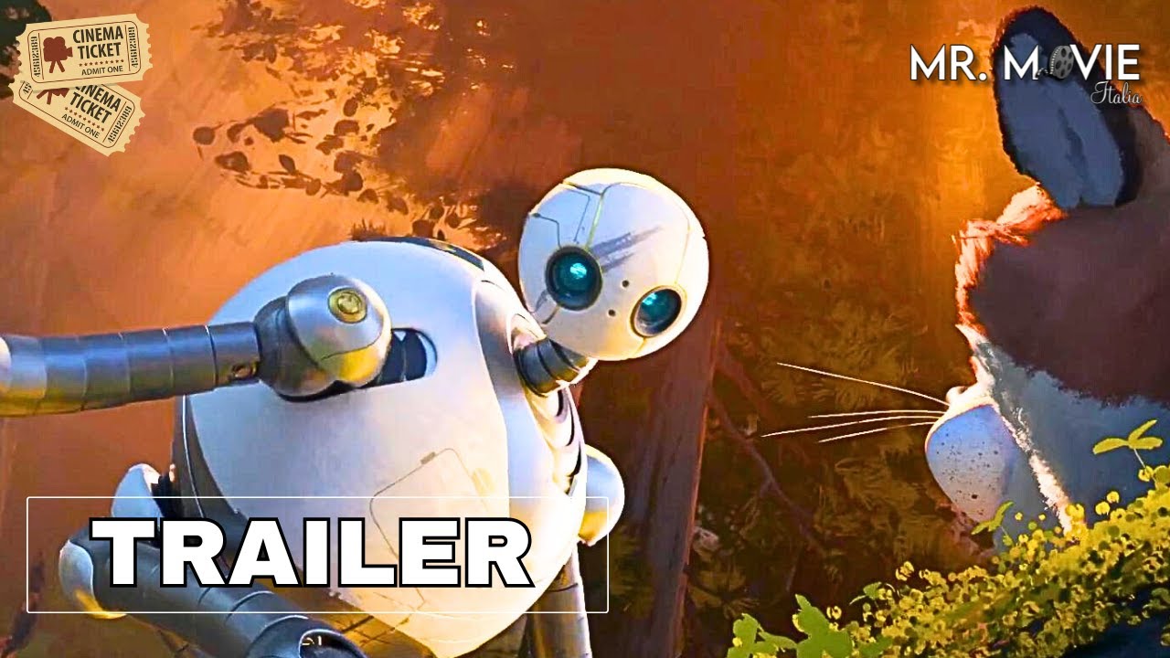 IL ROBOT SELVAGGIO (2024) Trailer ITA del Film D'animazione DreamWorks ...
