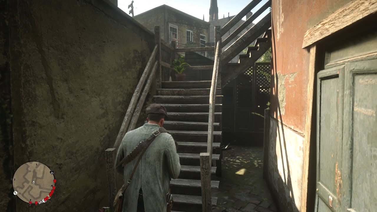 Arthur discovered Trelawny's apartment in Saint Denis - RDR2 - YouTube