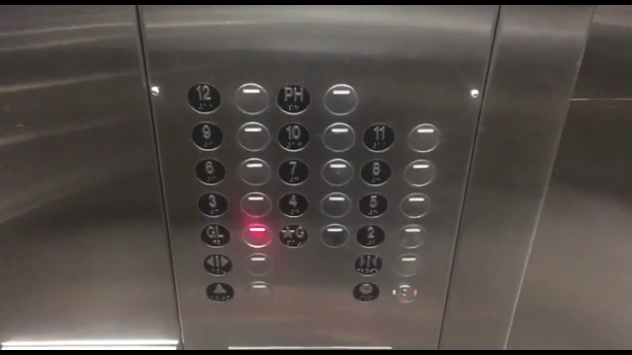 Kone Delta Traction Elevators @ Optima in Evanston, IL. - YouTube