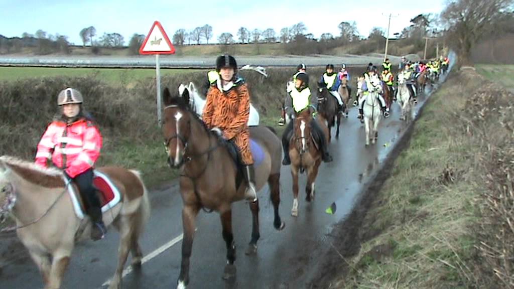 Rowanlea Riding School New Year Trek 2012 - Part 3 - YouTube