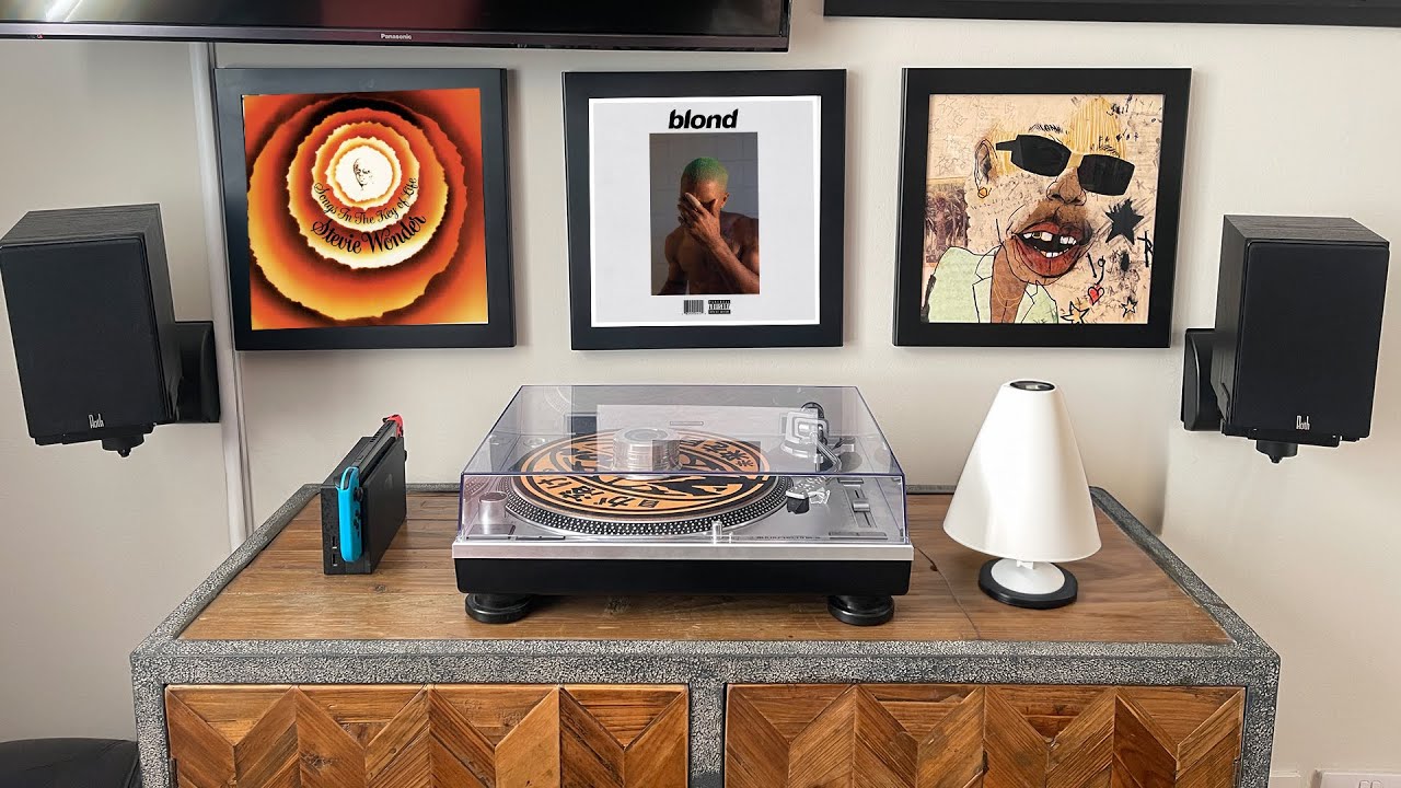 The Simple 2 Component Vinyl Player Setup. - YouTube