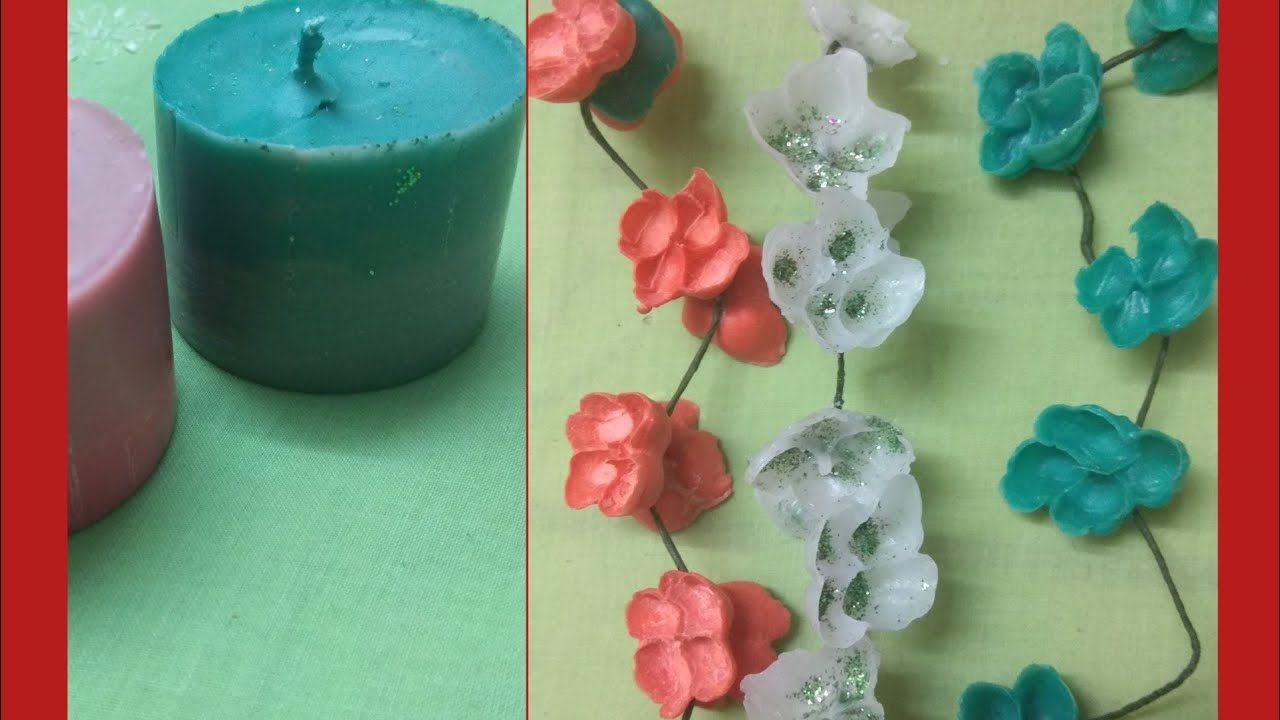 Wax Flower waste Wax Ke Reuse how To Make Wax Flower In Home YouTube wax-flower-waste-wax-ke-reuse-how-to-make-wax-flower-in-home-youtube