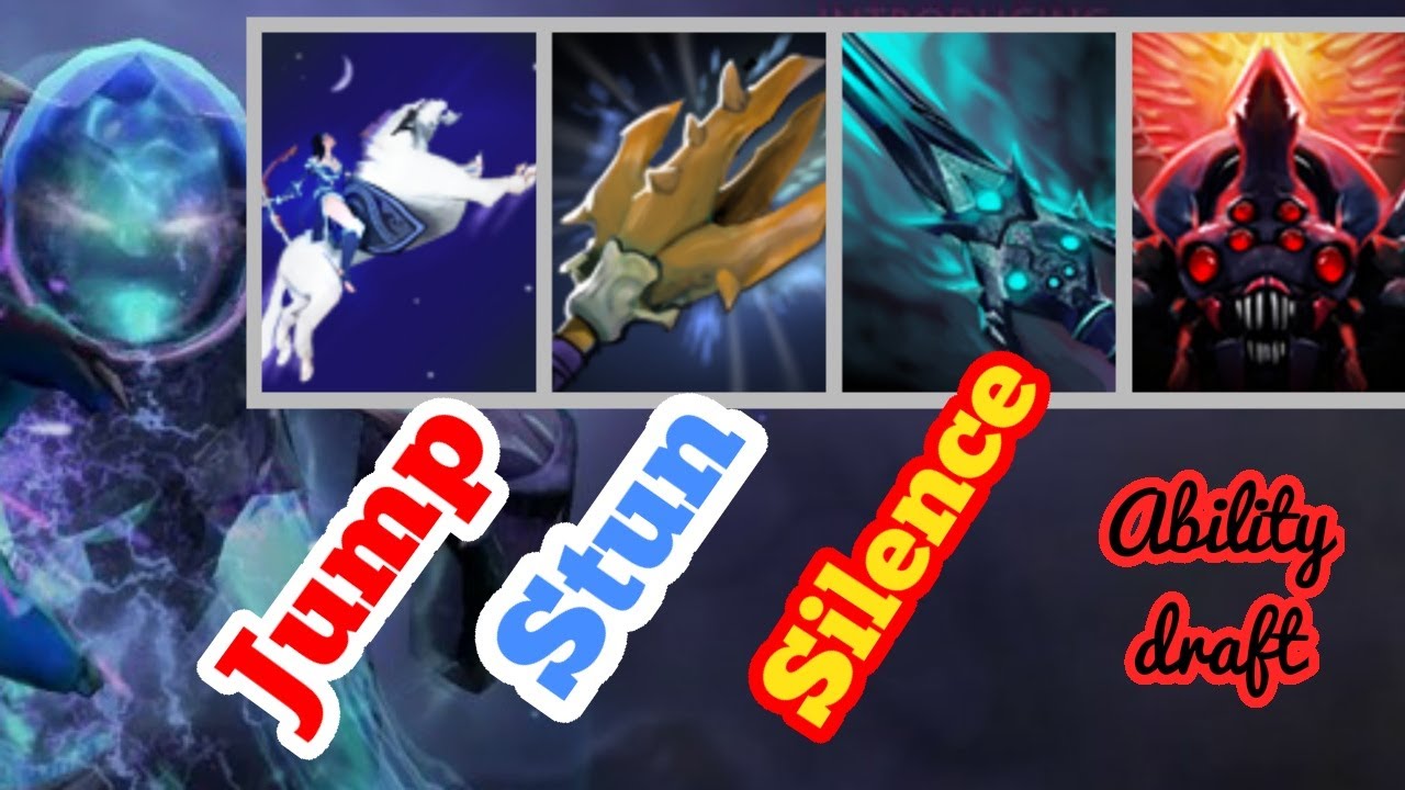 DOTA 2 ABILITY DRAFT STUN SILENCE STUN SILENCE - YouTube