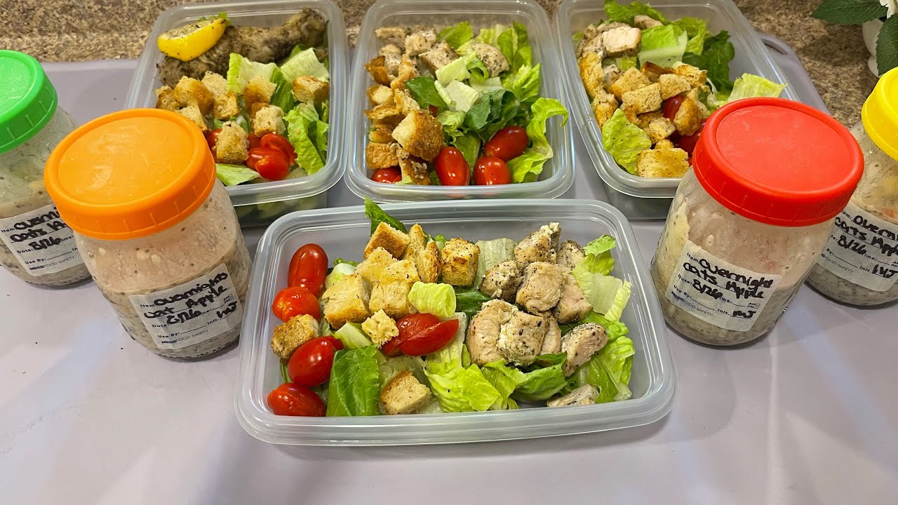 Cooking Live: Salads & Overnight Oats - YouTube