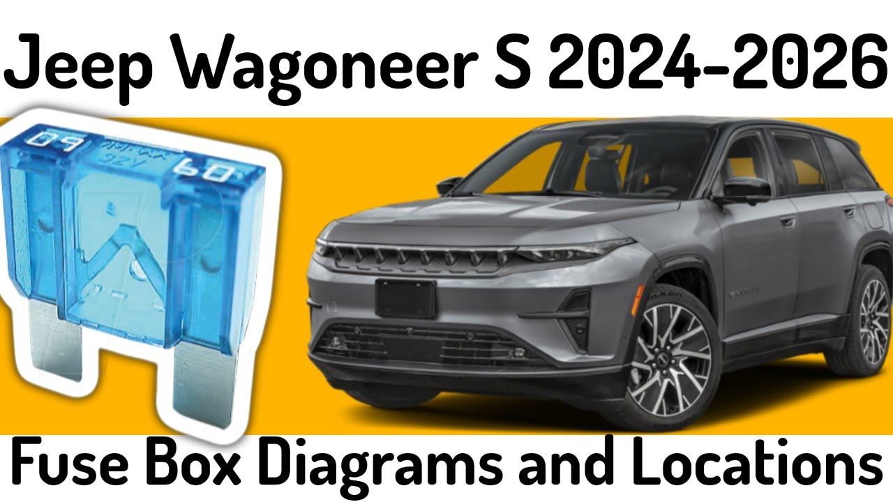 (2024-2026) Jeep Wagoneer S Fuse Box Diagrams and Fuse Panel Locations ...