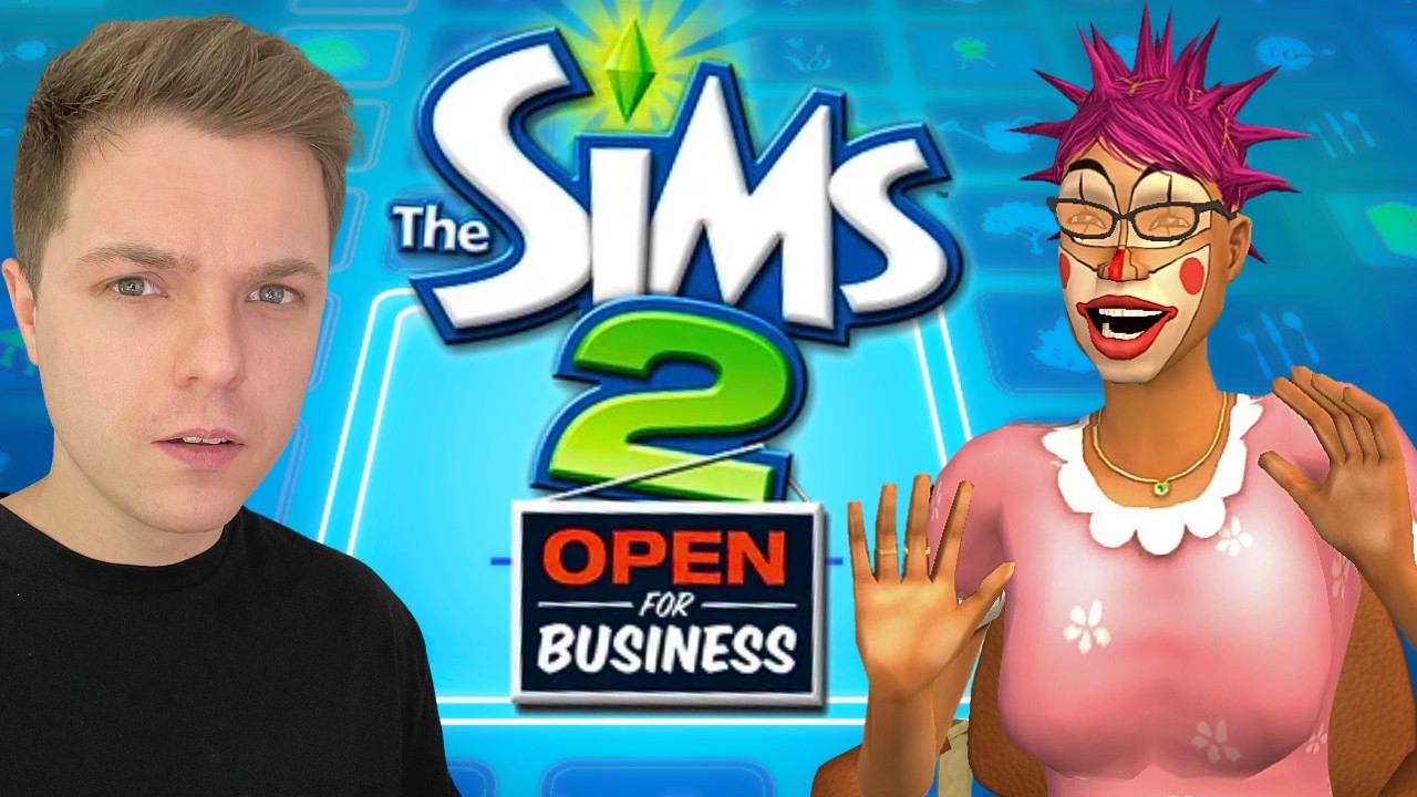 I deeply regret opening a salon in The Sims 2 - YouTube