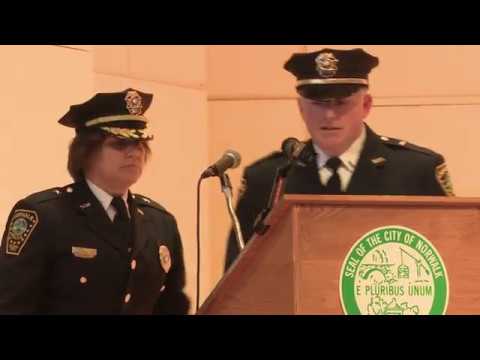 Norwalk Police Dept. Annual Awards Ceremony - YouTube