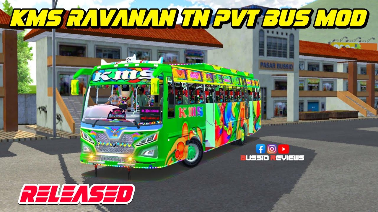 🎀🤩KMS RAVANAN TN PVT BUS MOD RELEASED🔥😎 - YouTube