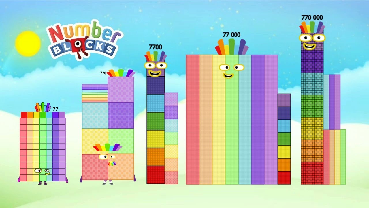 Hand 2 mind numberblocks small to big numbers counting | educational ...