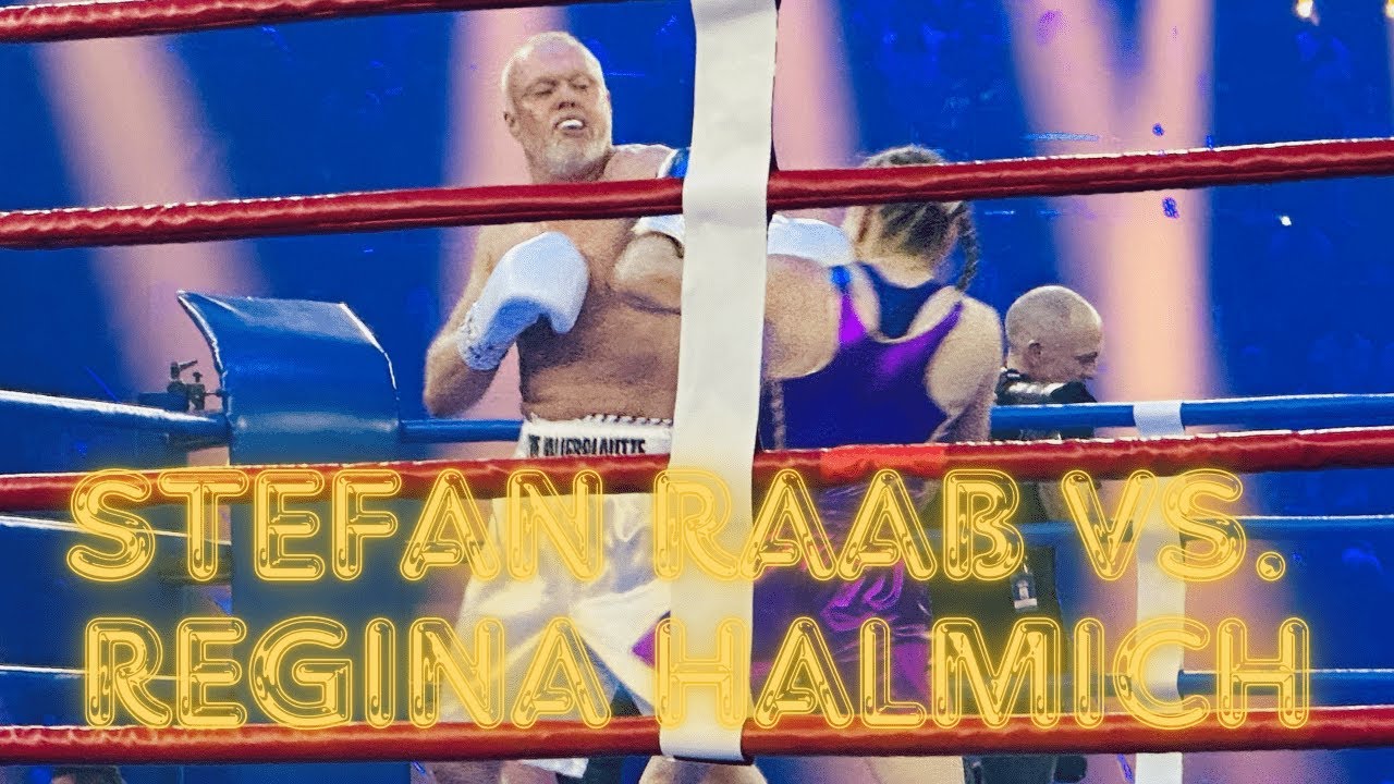 Boxpodcast-Vlog zu Stefan Raab vs. Regina Halmich 3 🥊 Der Clark Final ...