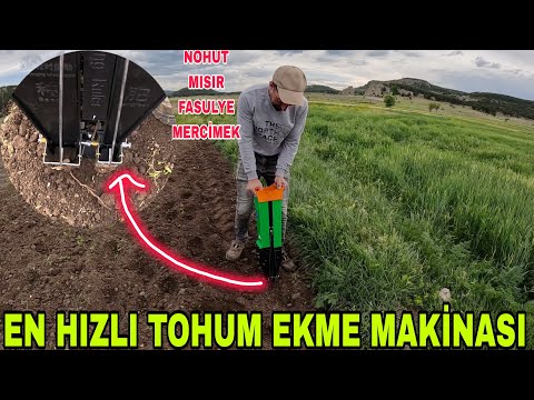 TOHUM EKME MAKİNASI ALDIM~ÇOK HIZLI BİR EKİM~NİNEMİ DOKTORA GÖTÜRDÜM~ÇAPA MAKİNASINA BAKIM