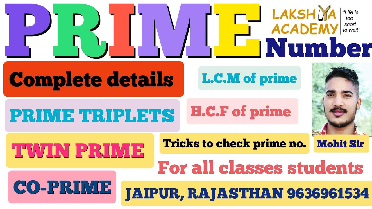 Prime Number | Trick to Check Prime Number | Twin Prime | Co-Prime ...