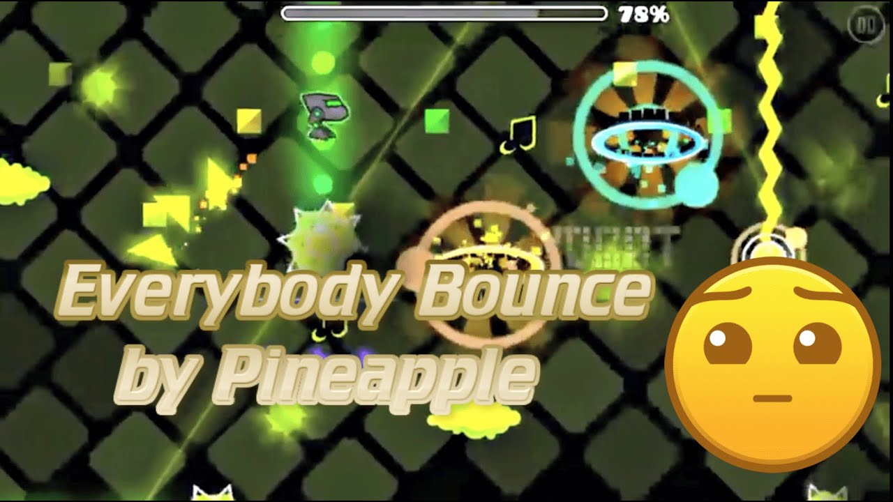 Geometry Dash: Everybody Bounce - Pineapple - YouTube