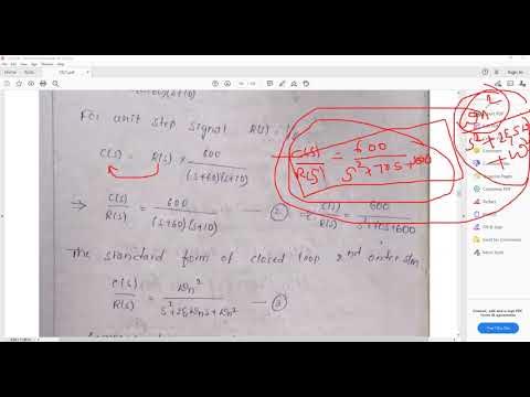 JNTUK R16 IV EEE II SEM DIGITAL CONTROL SYSTEMS UNIT 5 TOPIC TO FIND RISE,PEAK ,PEAK OVER SHEET ...