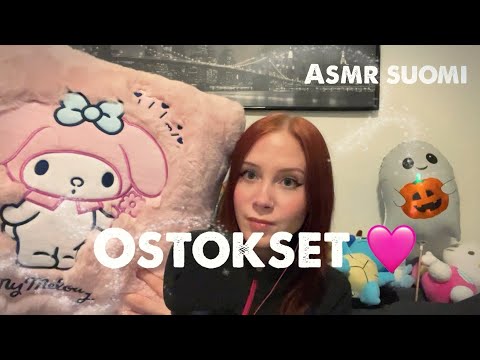 ASMR SUOMI - Ostosten esittelyä 🩷