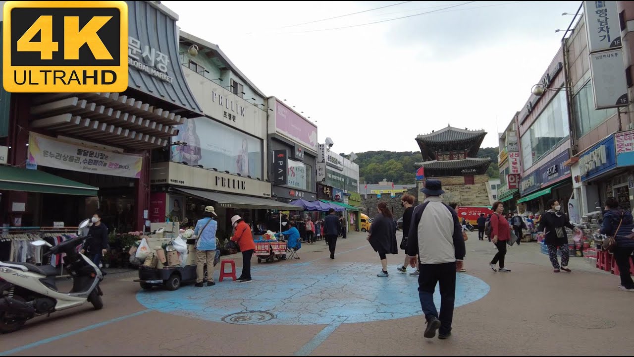 [4K]Paldalmun Traditional Market Suwon Korea 팔달문시장 PART1 - YouTube