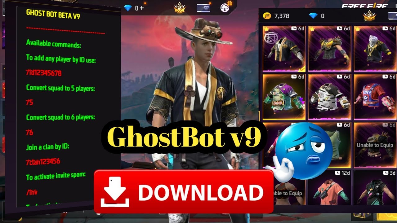 🎯 "GhostBot v9 Full Setup by @AponGamingYT 🔥 | Free Fire Latest Bot ...