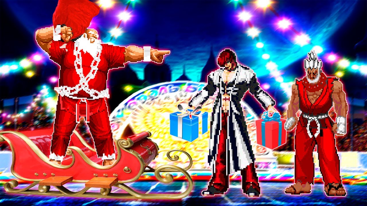 [KOF Mugen] Santa Claus VS Christmas Yagami & Christmas Akuma!! Feliz ...