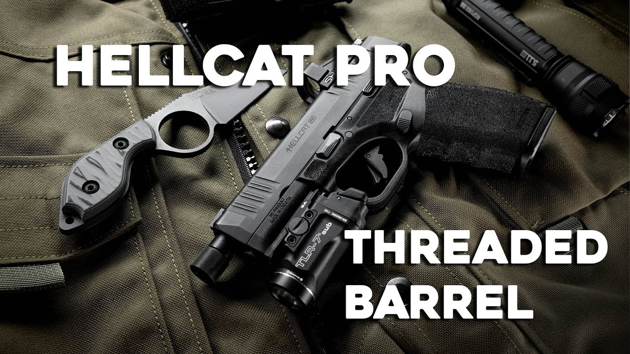 Springfield Hellcat Pro Threaded Barrel - YouTube
