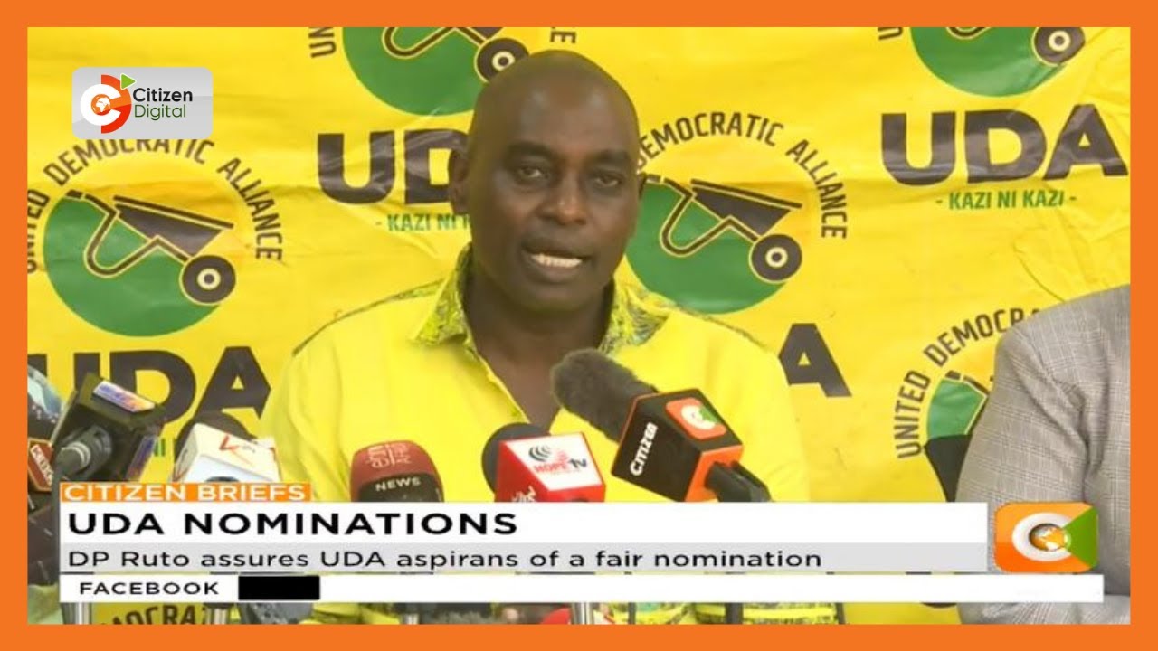 DP Ruto assures UDA aspirant of a fair nomination - YouTube