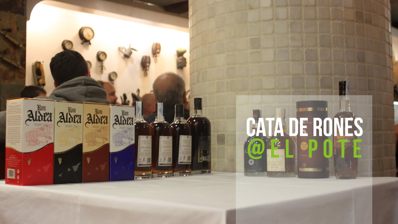 Vídeo de cata de rones en Las Palmas con el Restaurante El Pote - YouTube