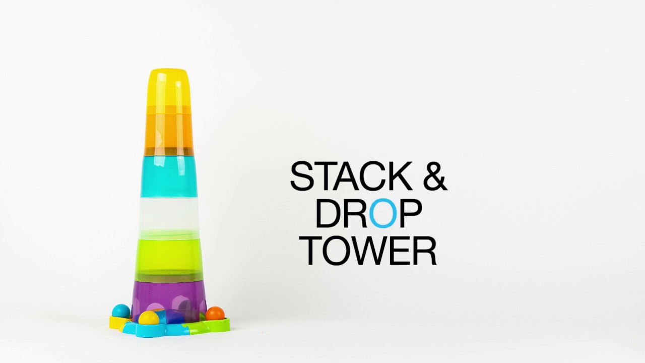 Edushpe Stack & Drop Tower - YouTube